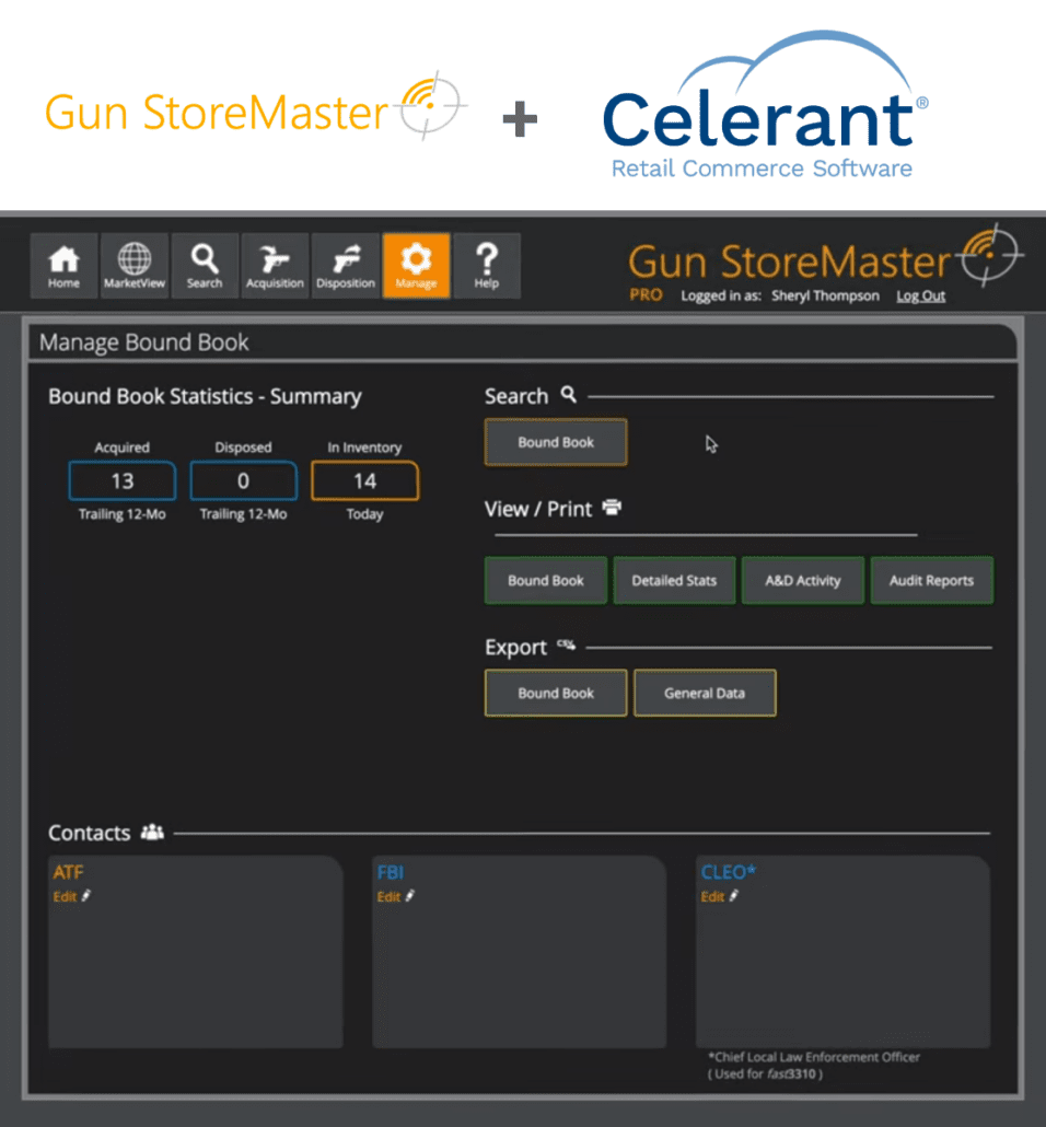 Gun StoreMaster Integration | Ensuring ATF Compliance