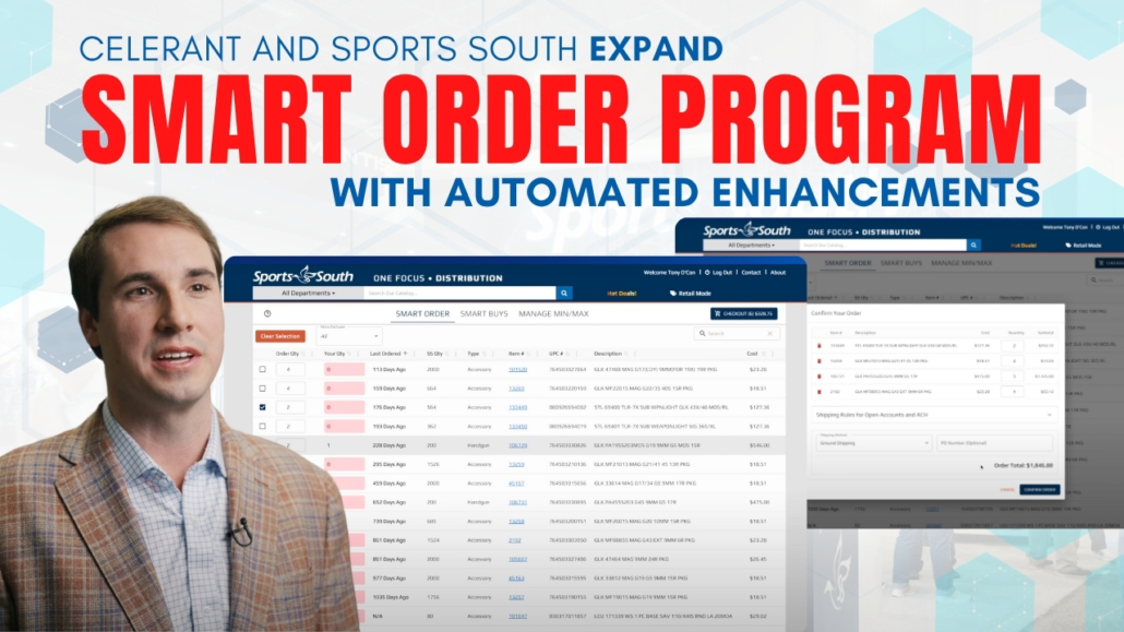 Celerant and Sports South Expand Smart Order Program
