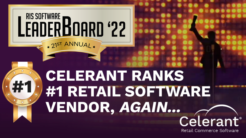 Celerant Leads as #1 Retail Software on 2022 RIS Leaderboard
