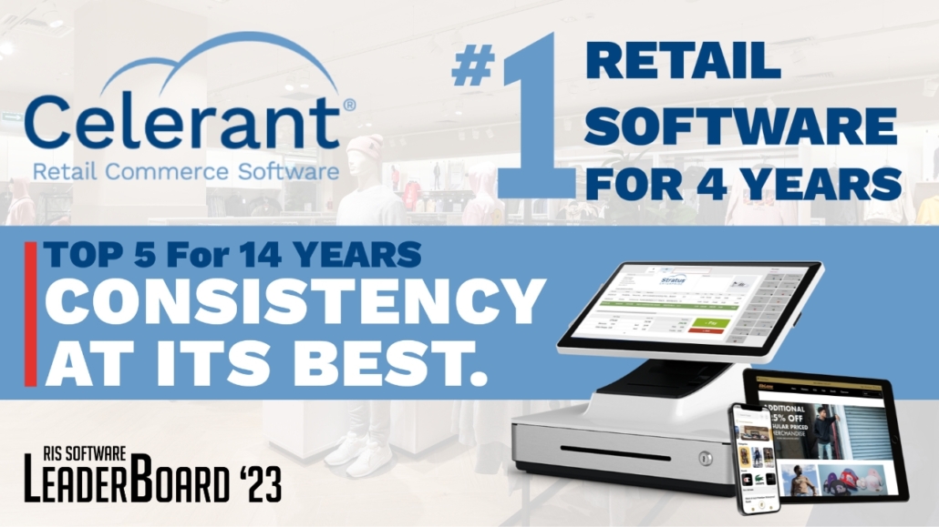Celerant Tops 2023 RIS Leaderboard as #1 Retail Software