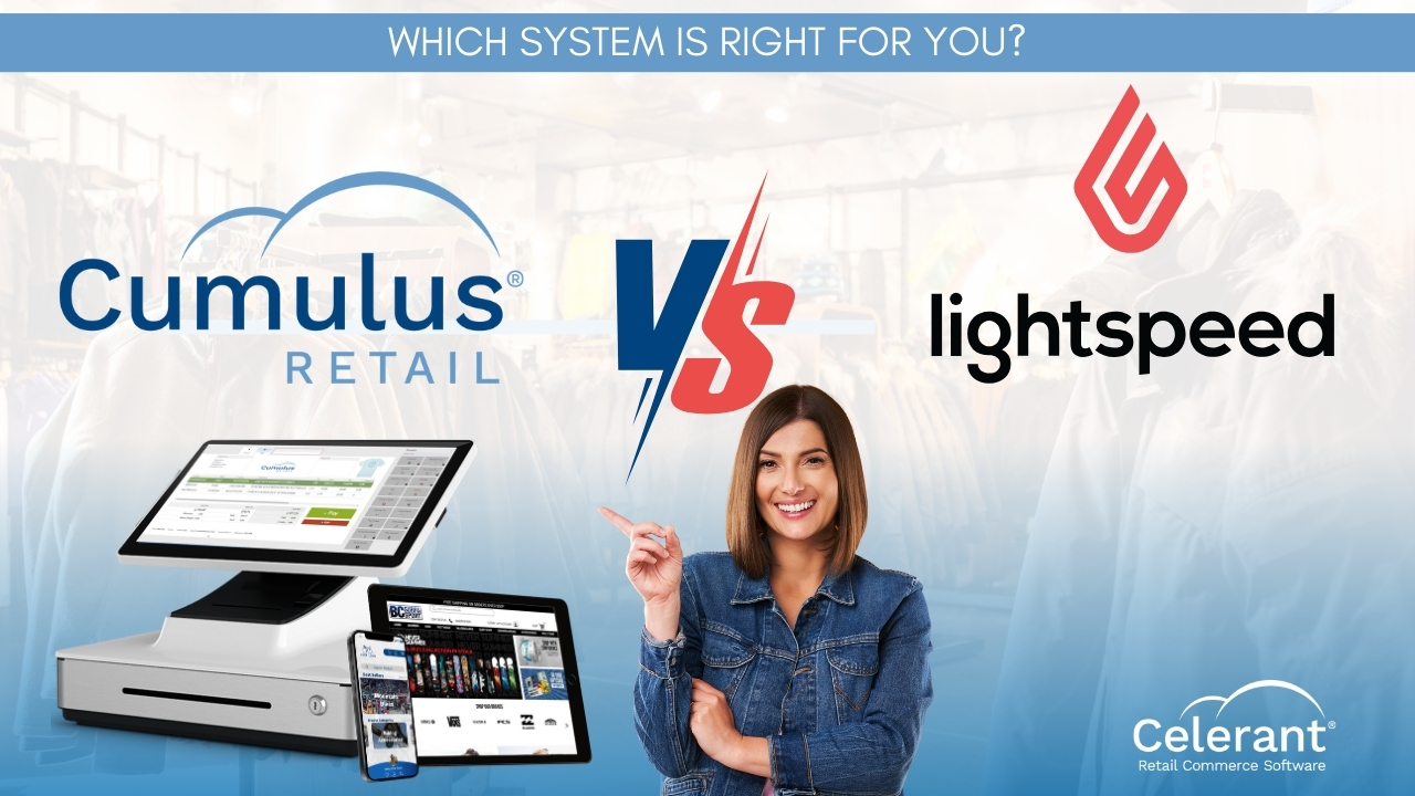 Lightspeed POS vs. Cumulus Retail POS System | Celerant