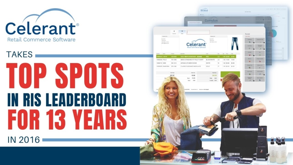 Celerant Technology excels for 13 years in topping charts