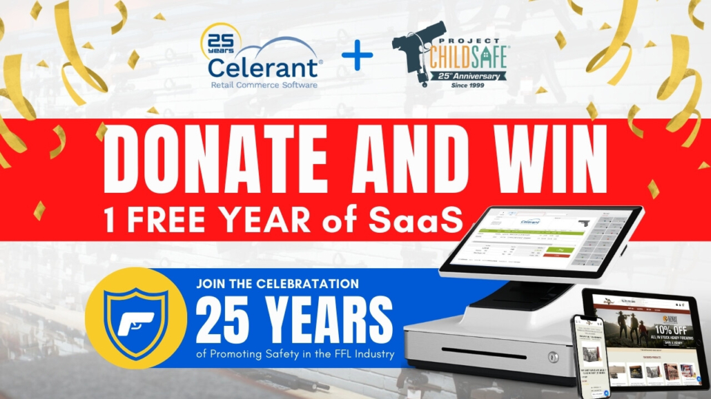 Project ChildSafe and Celerant Celebrate 25 Years in FFL Industry
