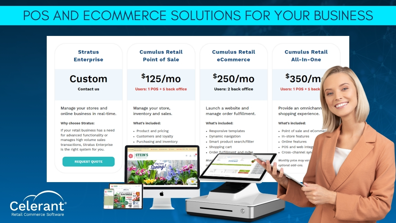 POS System Pricing for Retailers | Celerant